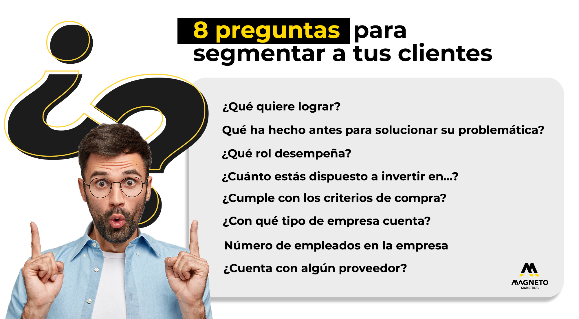 ¿Cómo segmentar clientes de tu empresa? 8 preguntas que relevan quien ...