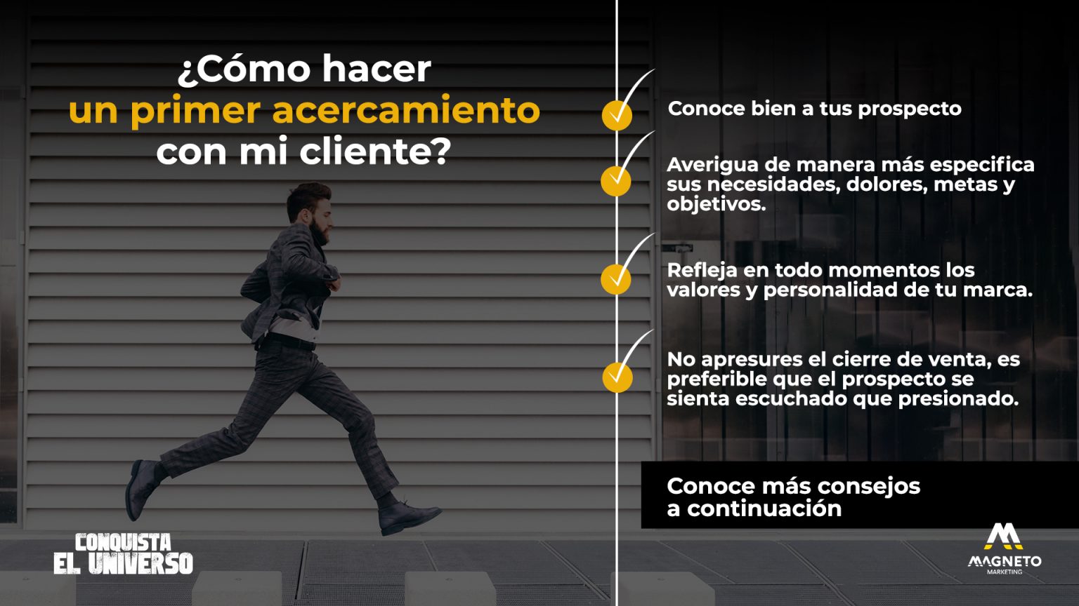 ¿Cómo abordar al prospecto de tu empresa por primera vez?