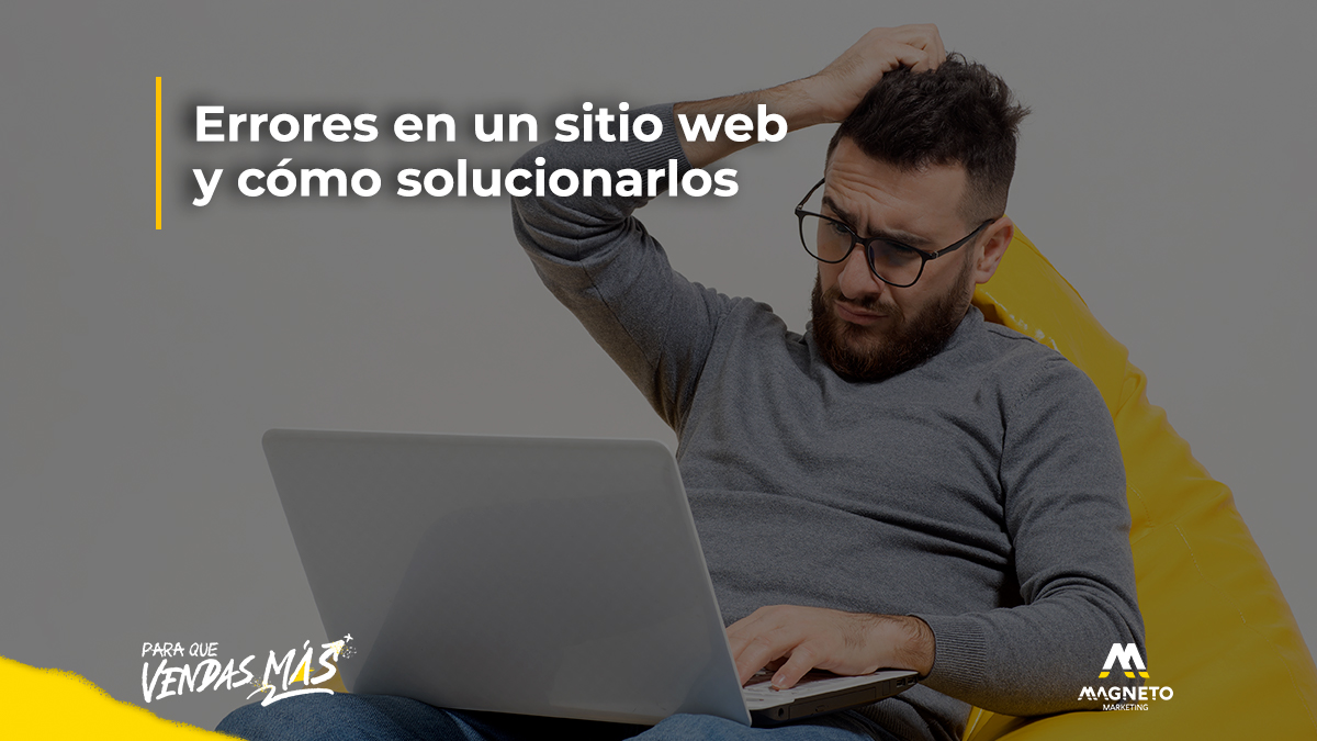 ¿Cómo corregir los principales errores en una página web?